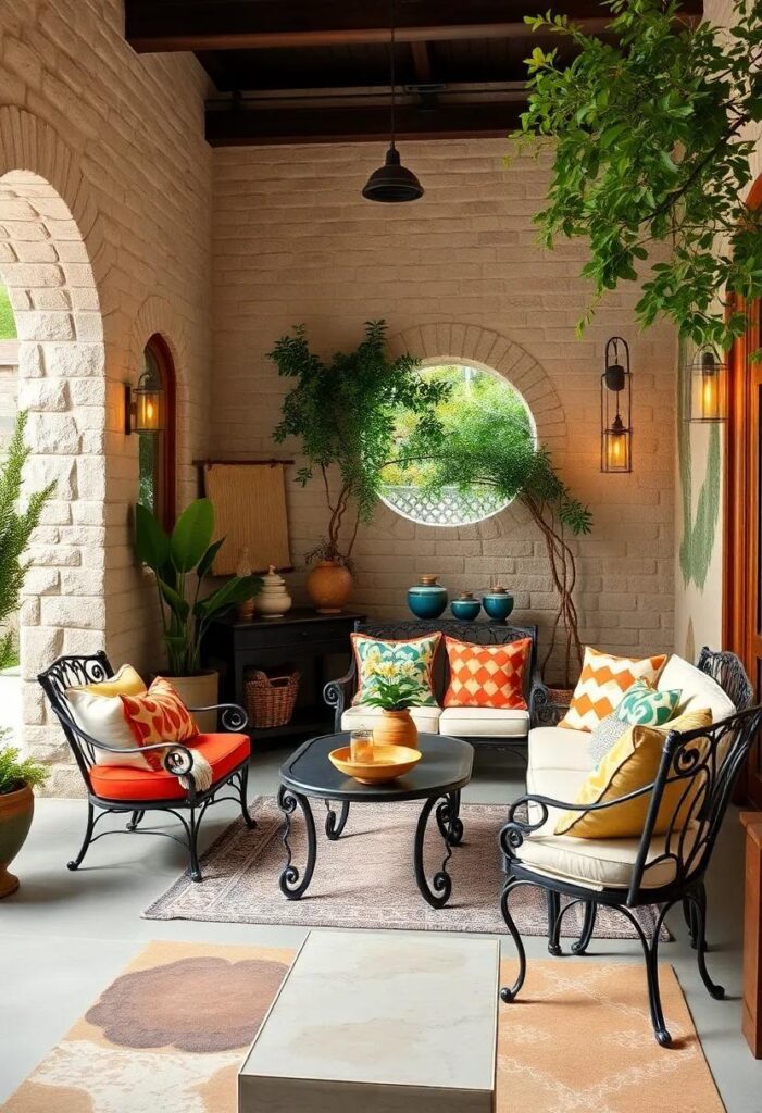 Timeless Charm: Creating Vintage Outdoor Spaces with Wrought Iron Flair – savillefurniture