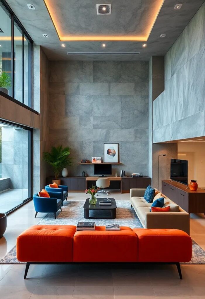 Modern Luxury Home Offices: Embracing Spacious Open Layout Designs ...